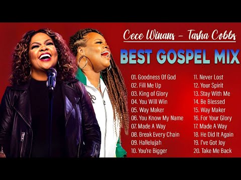 Gospel Music 2025 || Top Old School Gospel Songs Black || Best Gospel Mix: Cece Winans - Tasha Cobbs