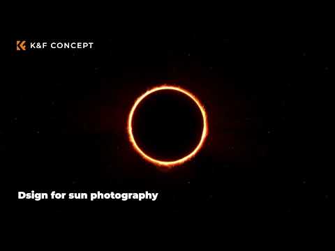 K&F CONCEPT Solar Filter ND100000/ND1000000 16.6/20-Stops Solid