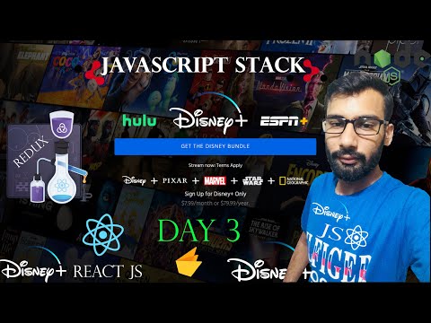 Disney Plus Clone using React JS | Redux | Firebase | Database | Part (3 of 3) | #jsstack