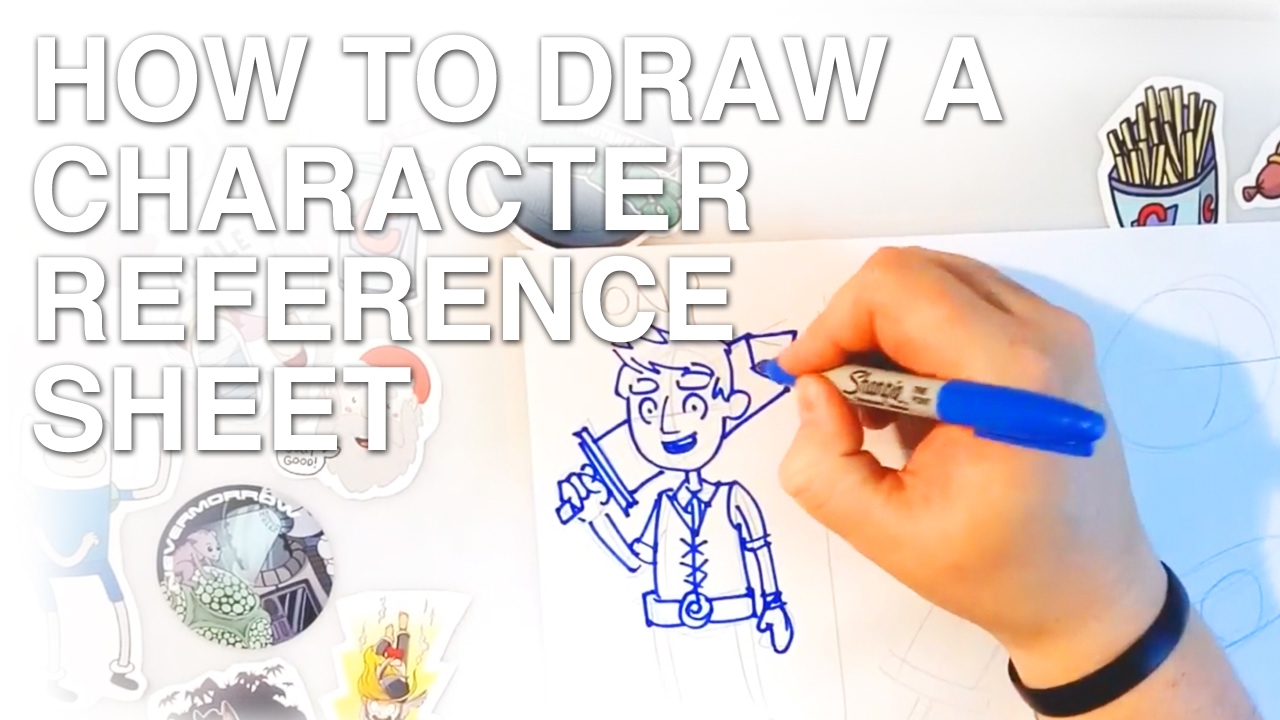 How To Draw A Character Reference Sheet