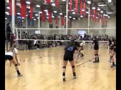 Amy Buffham #6 - Setting 2012 - Legacy Volleyball Club 17-Elite
