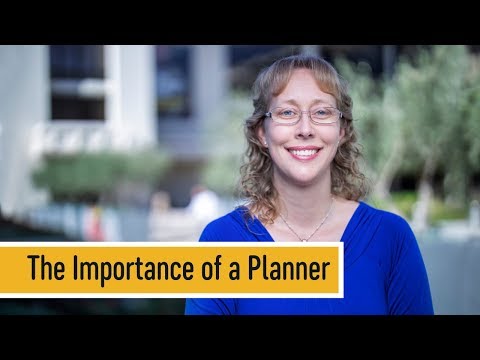 The Importance of a Planner | Careers at SCE