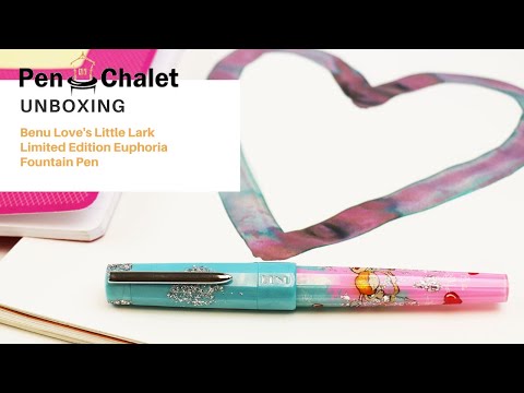 Benu's LIMITED EDITION Release for VALENTINE'S 2024: Love's Little Lark Pen