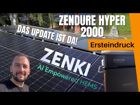 Zendure Hyper 2000 Firmware Update 2.1.27 with ZENKI‑KI (HEMS) & Shelly 3EM Pro - First Impressions