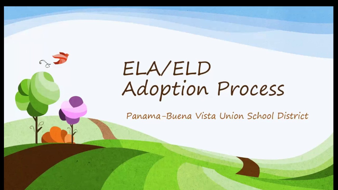 ELA/ELD Adoption update