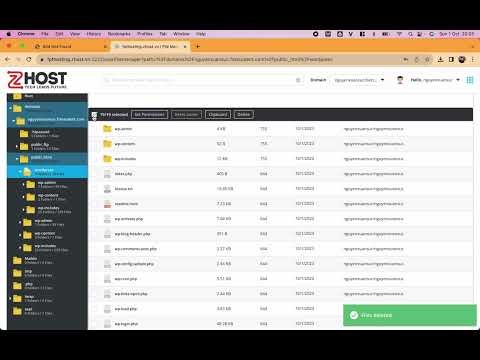 FSK_WB_2.2_Tải Wordpress lên Zhost