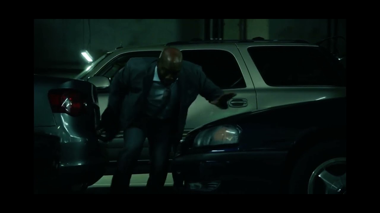 The rookie sergeant grey fight/shootout