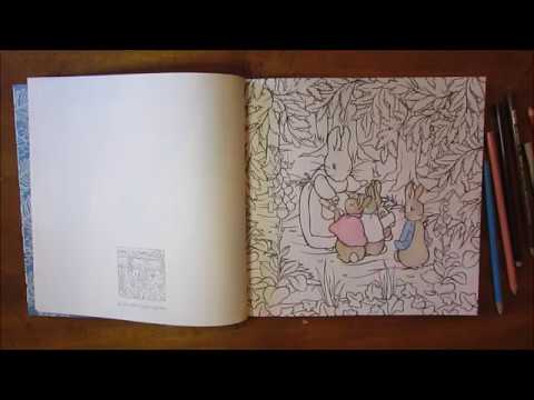Peter Rabbit Coloring Book - Speed Coloring - Beatrix Potter Coloring Book
