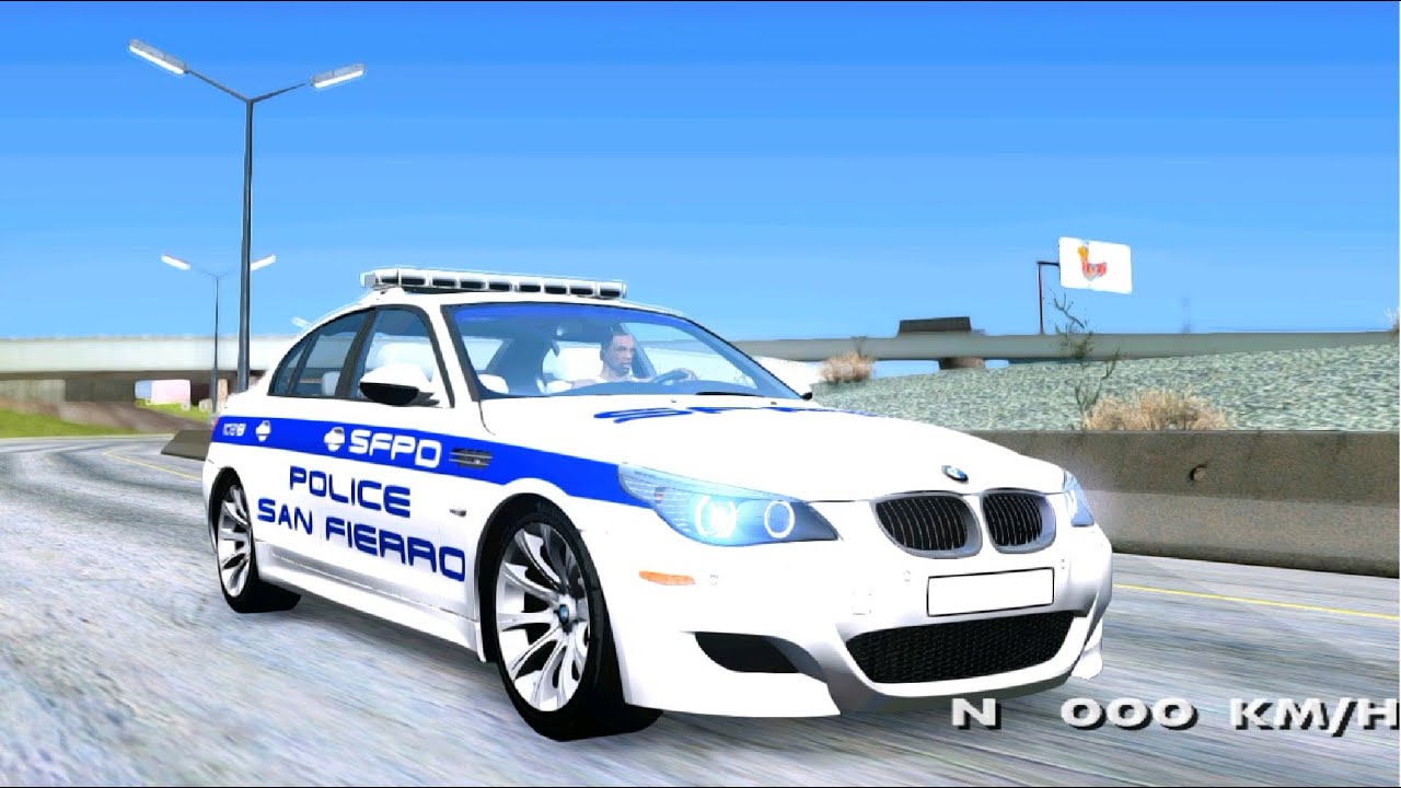 BMW M5 E60 Police SF HD - GTA: SA