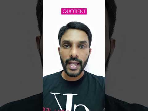 How to Pronounce Quotient?⚡️Quotient Pronunciation #trending #shortfeeds #pronunciation