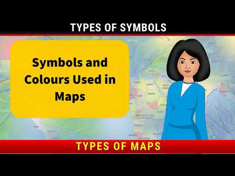 Symbols and Colours used in Maps | Geography Class 6