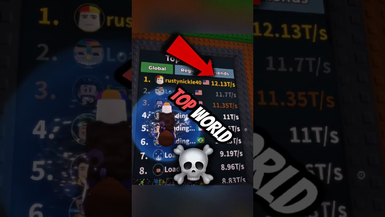 Rusty Reached TOP 1 Earner Leaderboard Is Insane...💀 #shorts #stealabrainrot