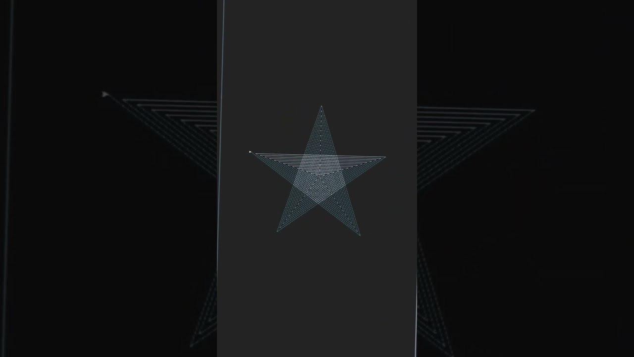 Cool Python Turtle Graphics #python #turtlegraphics #shorts