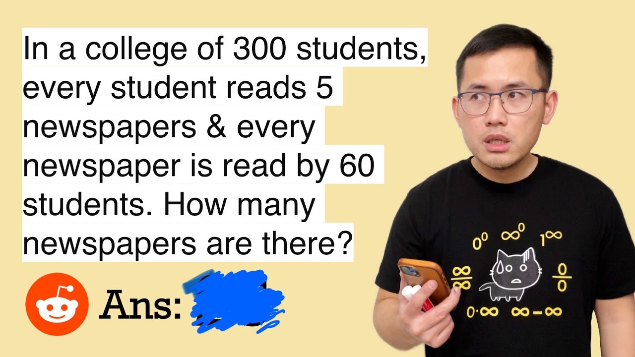 How can the answer be exactly 25? Reddit algebra proportion r/askmath