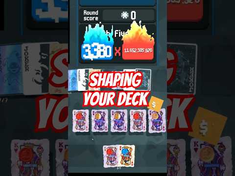 Balatro Tip: Shape Your Deck #balatro #poker #deckbuilding