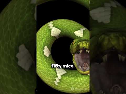 Python's Feasting Facts #animals #facts #shorts