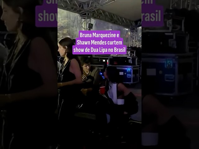 Shawn Mendes e Bruna Marquezine são flagrados em cinema no Rio