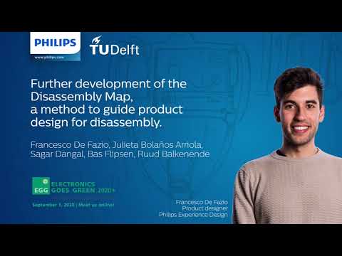 Further development of the Disassembly Map, a method to guide product design for disassembly