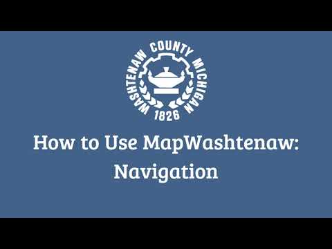 MapWashtenaw: Navigation
