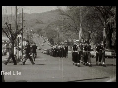 1961 Tri-service cadet church parade, Vernon, BC