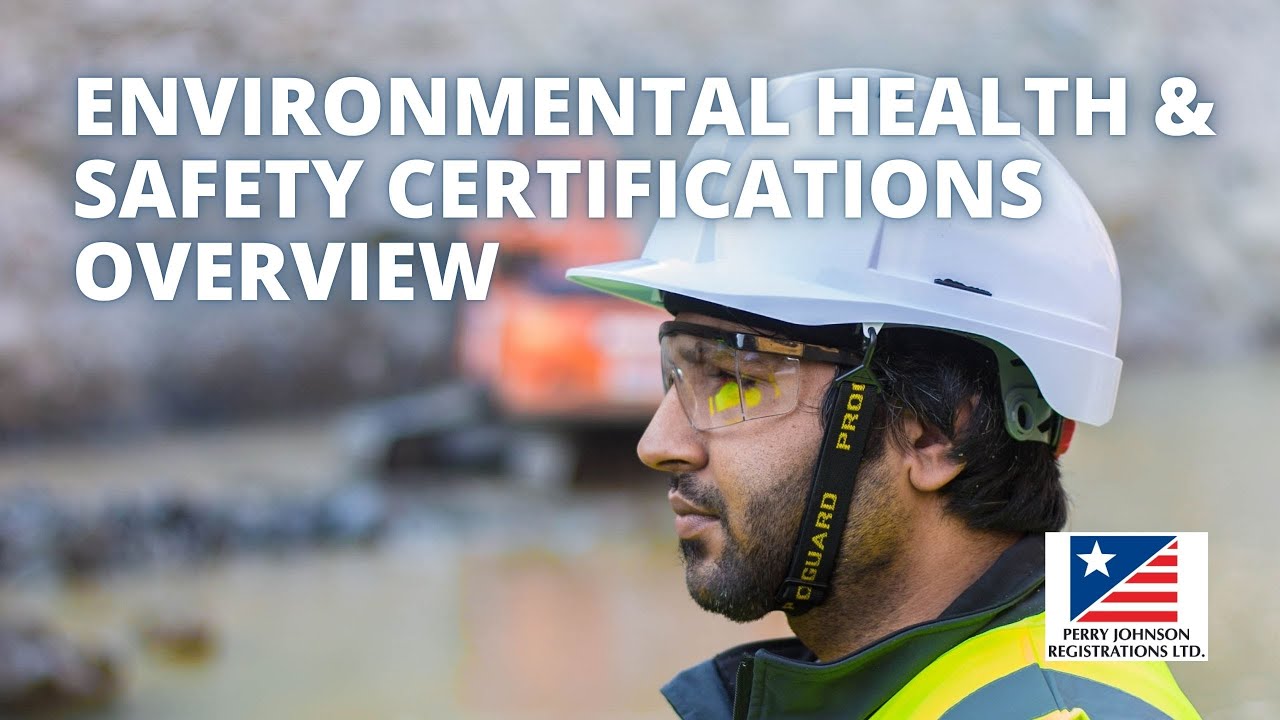 EHS Certifications Overview - Get Certified with PJR UK Today!