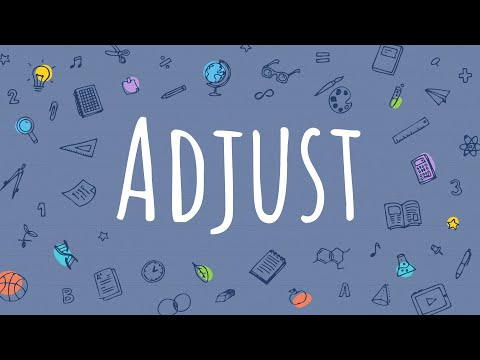 Adjust meaning in Urdu/Hindi | Word of the Day | English Vocabulary #shorts