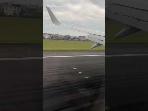 【#Shorts】 GMP - CJU / Jin Air - LJ 311 / B737-800, Jeju Airport Landing
