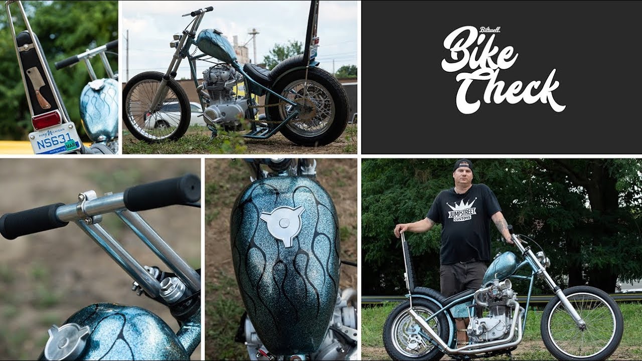 Biltwell Bike Check: Jason Hetfield's XS650 chopper