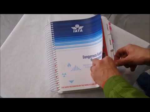 The Reference Marks of the IATA Dangerous Goods Regulations