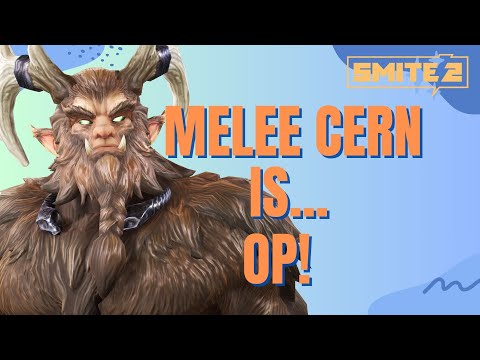 MELEE CERNUNNOS IS... OP! SMITE 2