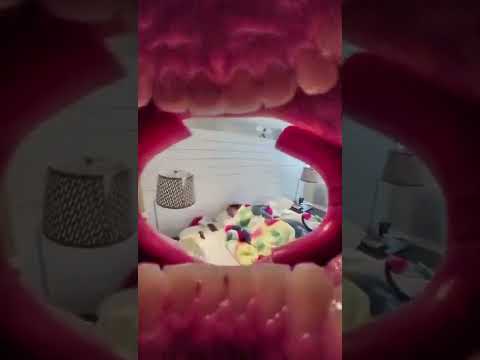 What a Kiss Looks Like from INSIDE the mouth!