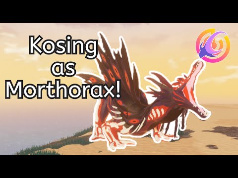 Kosing as Morthorax! | Creatures of Sonaria | Roblox