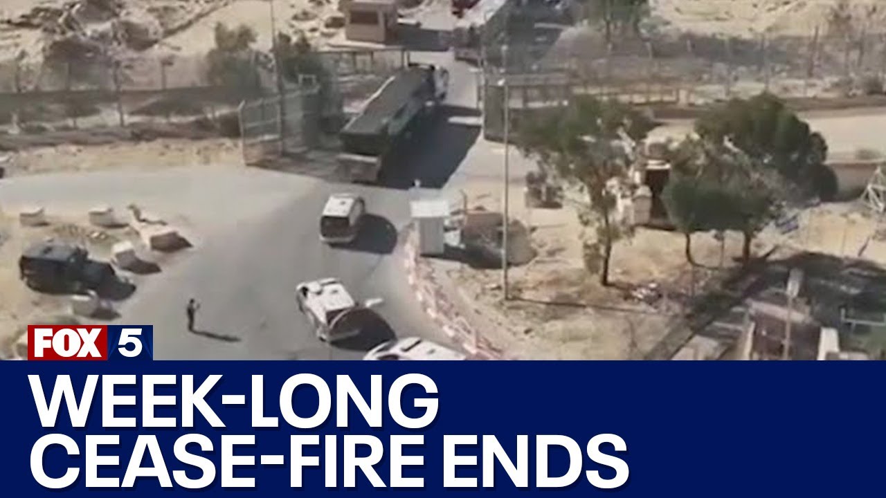 Israel-Hamas week-long cease-fire ends