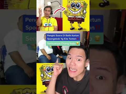 Pengisi suara kartun Spongebob ‼️ Rupanya orang Indonesia semua 🤯 #Shorts #YouTubeShorts