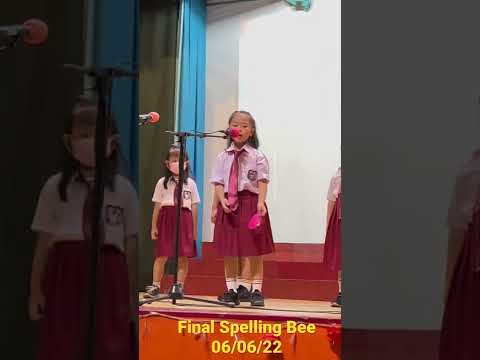 Final Spelling Bee P2 at Pelita 2 06/06/22