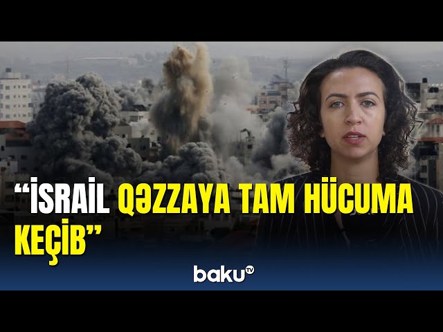Baku TV-nin əməkdaşı qaynar bölgədə: Vəziyyət gərgindir - VİDEO - Oxu.az