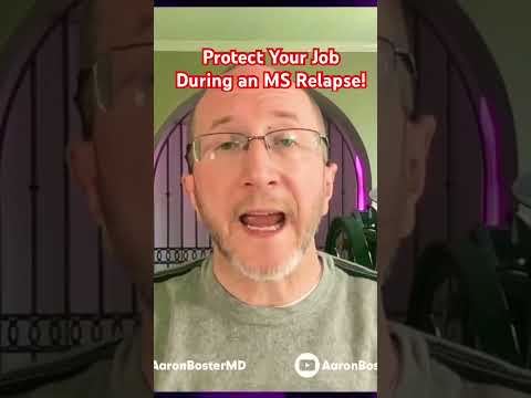 Protect your JOB during MS Relapse! (Full Video linked in description)
