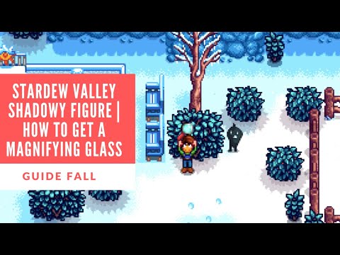Stardew Valley Shadowy Figure | How to Get the Magnifying Glass