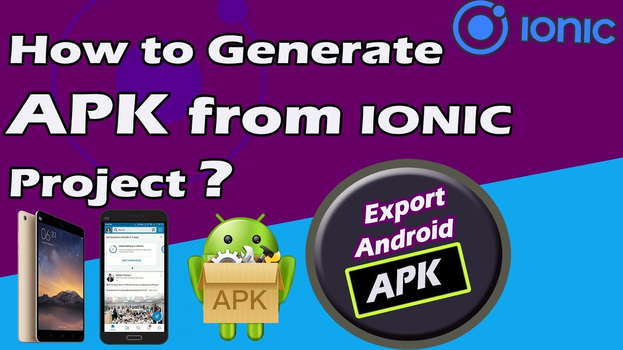 How to Generate APK from Ionic Project ? | Ionic Framework Tutorial