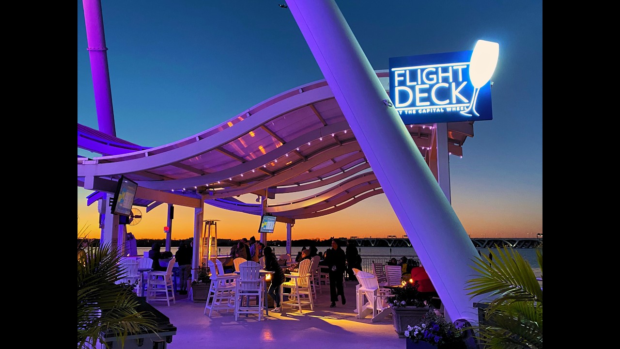 Flight Deck waterfront lounge event location