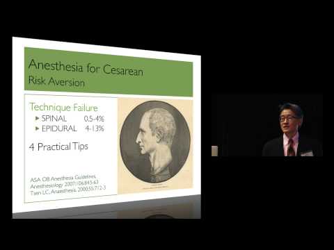 Anesthesia for Cesarean Delivery