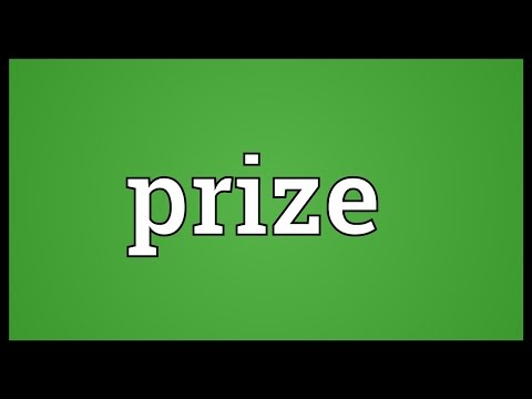 Prize Meaning