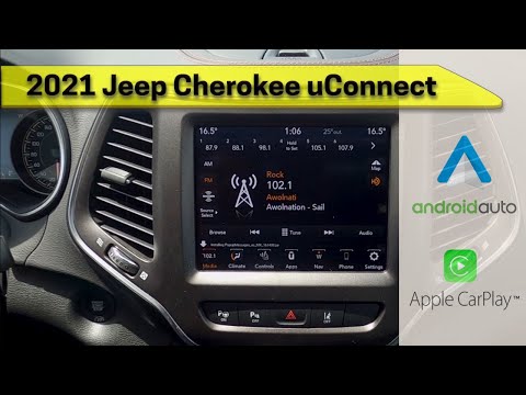 2021 Jeep Cherokee uConnect | Learn how to use navigation, Android Auto Apple/Car Play and more!