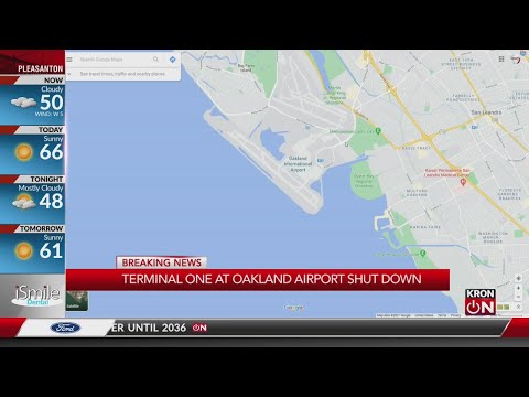 Oakland International Airport terminal police activity