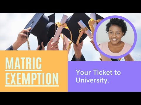 Matric Exemption | Study for a Bachelor Degree After Passing Matric with an H or D, or low APS Score