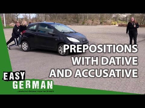 German Two Way Prepositions(Prepositions with Accusative and Dative ...