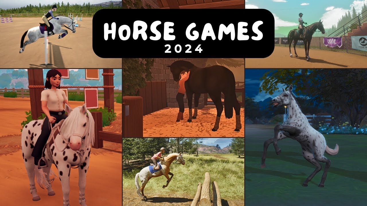 BEST Horse Games 2024 🐎🎮 //  Top Released & Upcoming Horse Games | Chelsea Liz