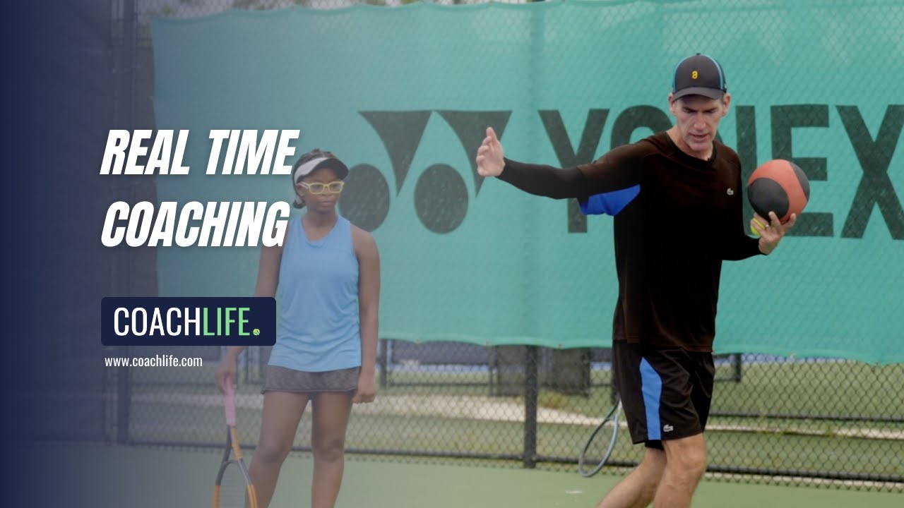 Kei Nishikori’s junior coach teaches 2 top juniors the backhand