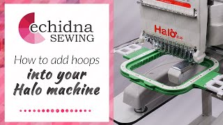 Halo-100 Embroidery Machine | Echidna Sewing