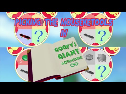 Picking The Mouseketools In Goofy's Giant Adventure